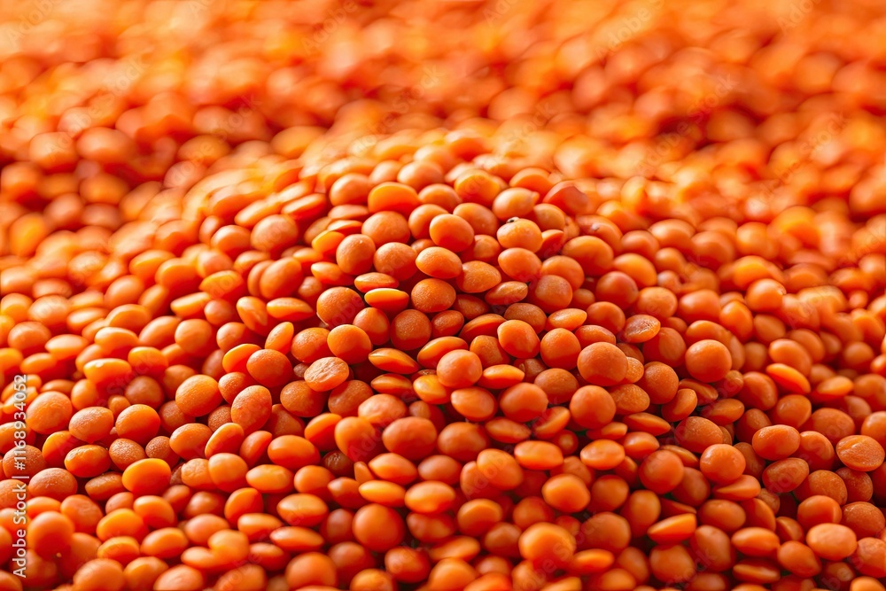 Full-frame, close-up photography reveals the rich texture of red ...