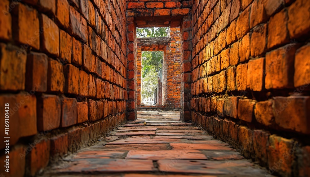 Thapae Gate Chiangmai Thailand: A Red Brick Wall'S Unique Perspective ...