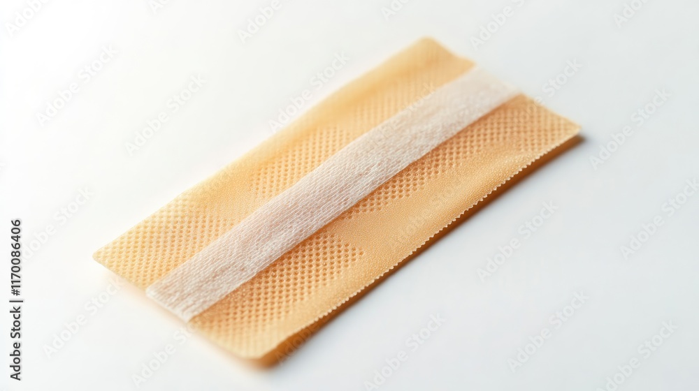 Medical adhesive bandage isolated on white background essential for ...