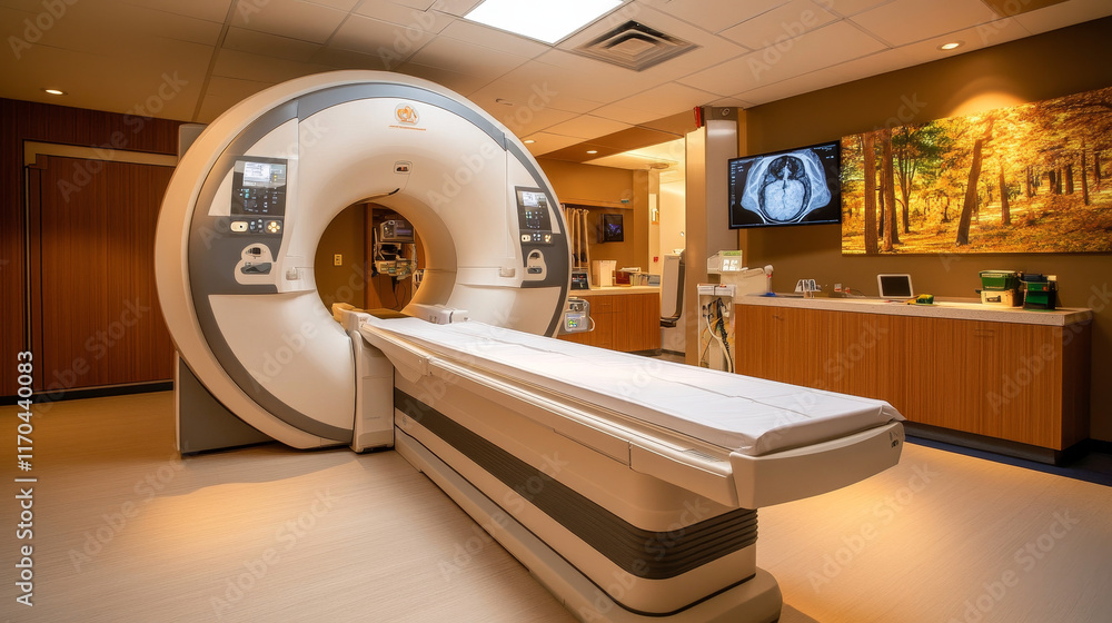 MRI or CT medicine. Vector magnetic resonance imaging medical ...