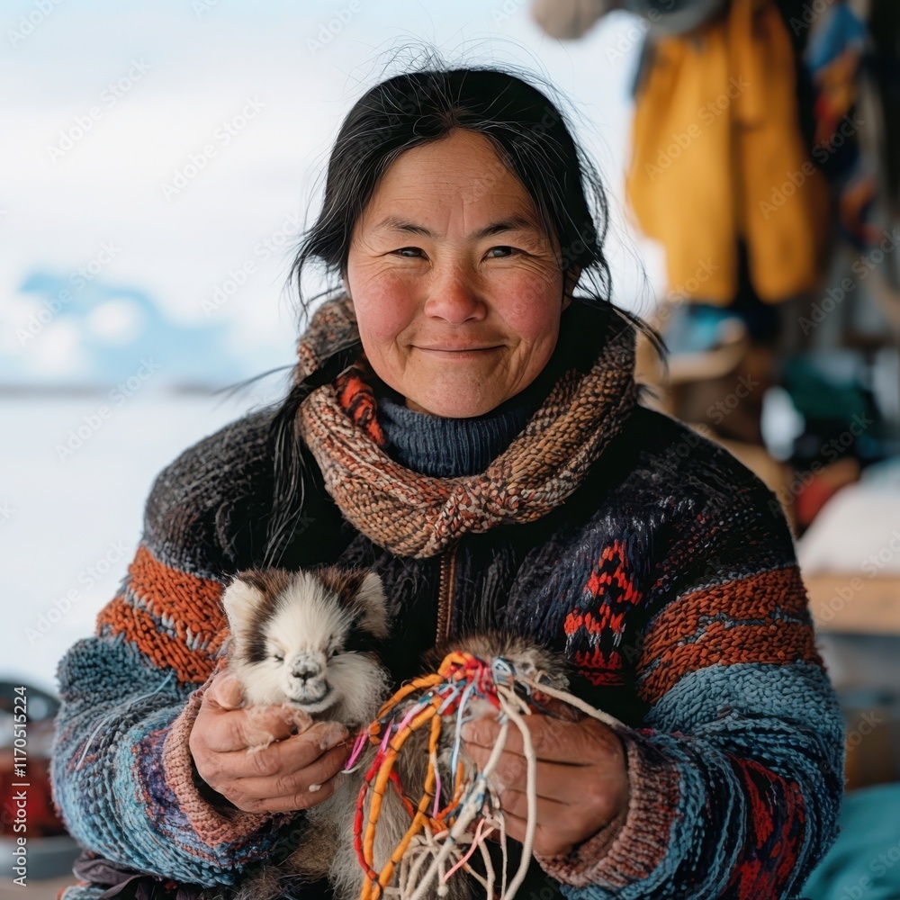 Resilient arctic culture inuit textiles showcase from a canadian ...