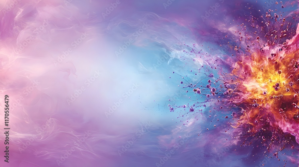 Ilustrace Visually demonstrating the conservation of momentum in a ...