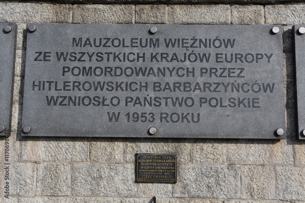 Gross-Rosen Museum in Rogoznica, former German Nazi concentration camp ...
