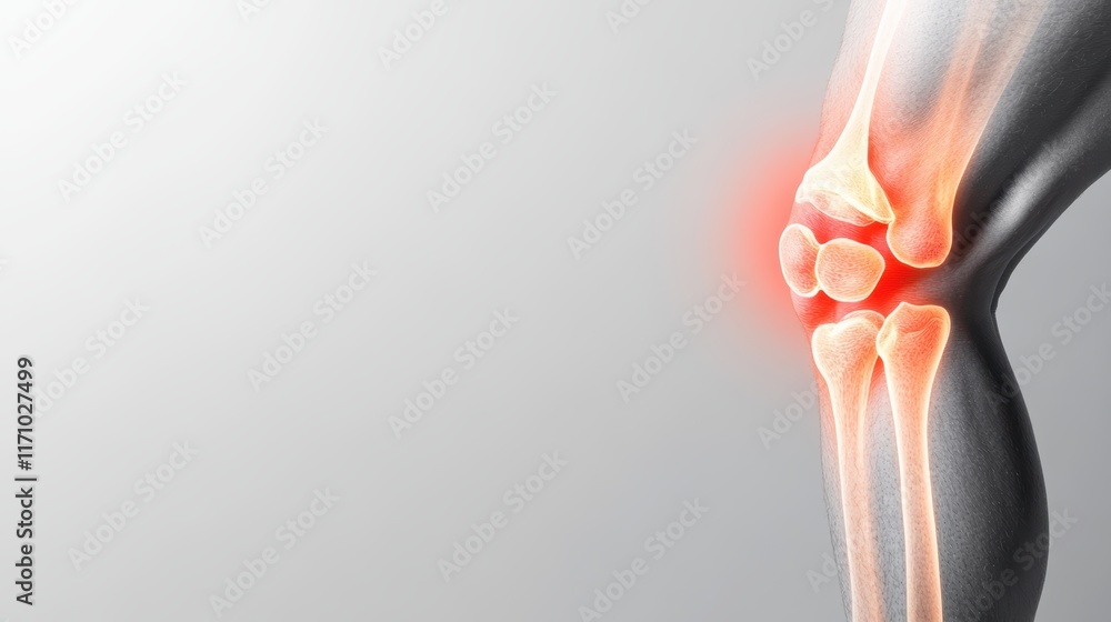 Detailed anatomy of a human knee joint, structure, function, and common ...