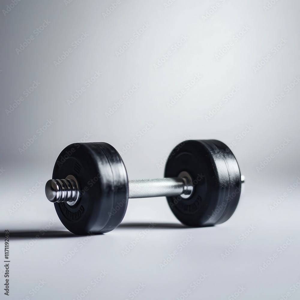 Dumbbell Exercise for good health. backdrop for idea concept art work ...