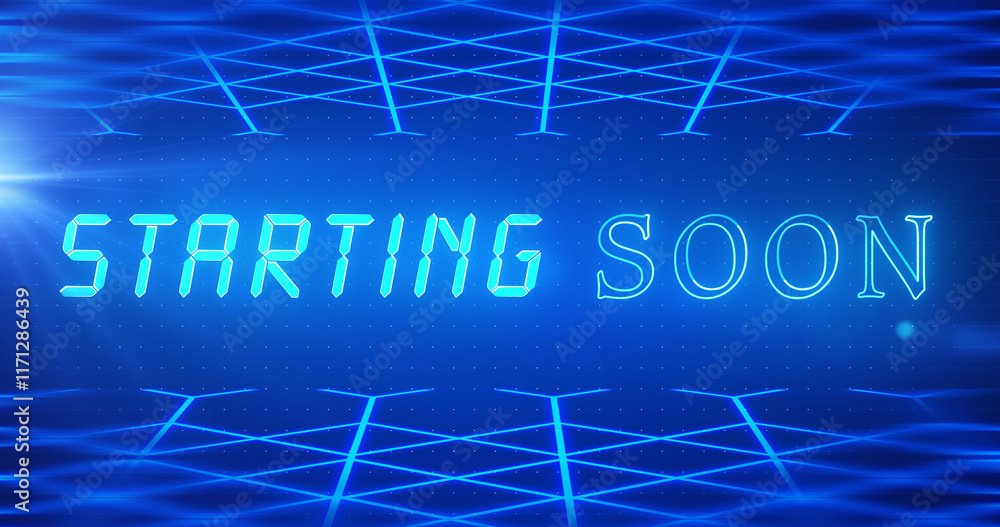 Award show starting soon modern technology cyberspace style starter 4K ...