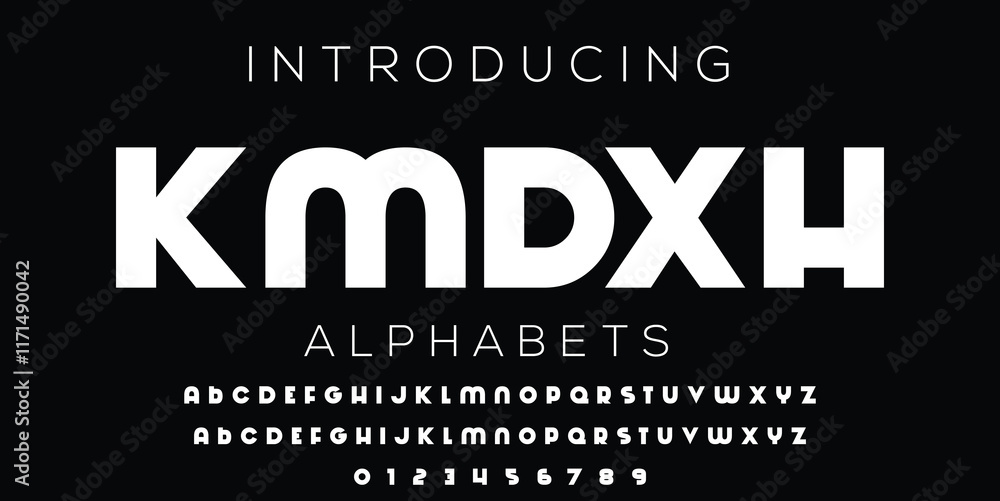 Classic typography serif font. Uppercase, lowercase, ligatures ...