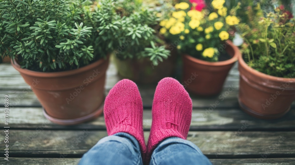 Redness and swelling on female feet, focusing on the symptoms of ...