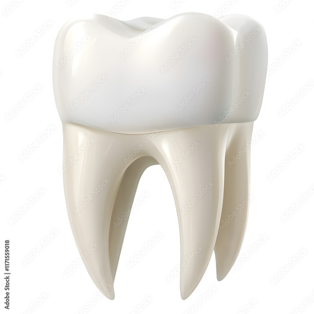 dental cate teeth and dental floss isolated on transparent background ...