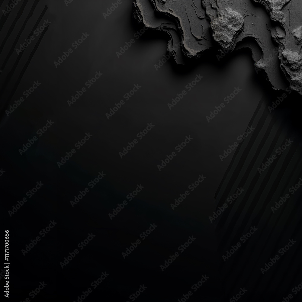 Black background, elegant luxury abstract texture charcoal, luxurious ...