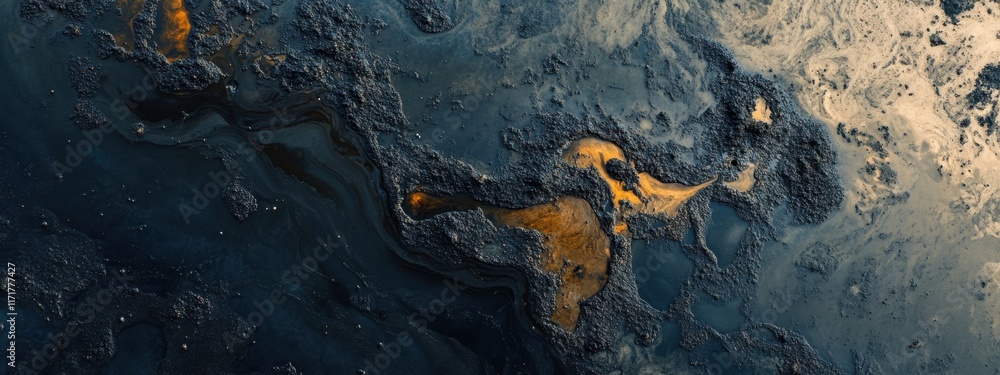 Dark oil spills spreading across water bodies highlight severe ...