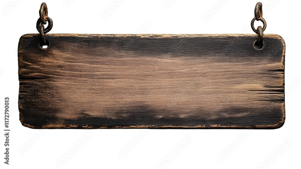 Wooden nameplate isolated on transparent background. PNG Stock ...