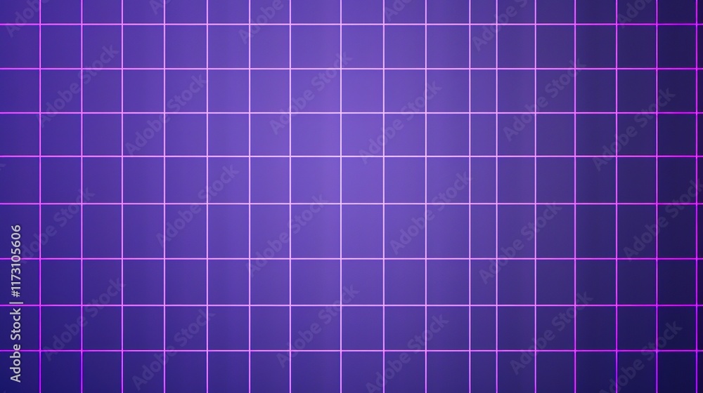 Purple grid background presenting an elegant and stylish visual effect ...