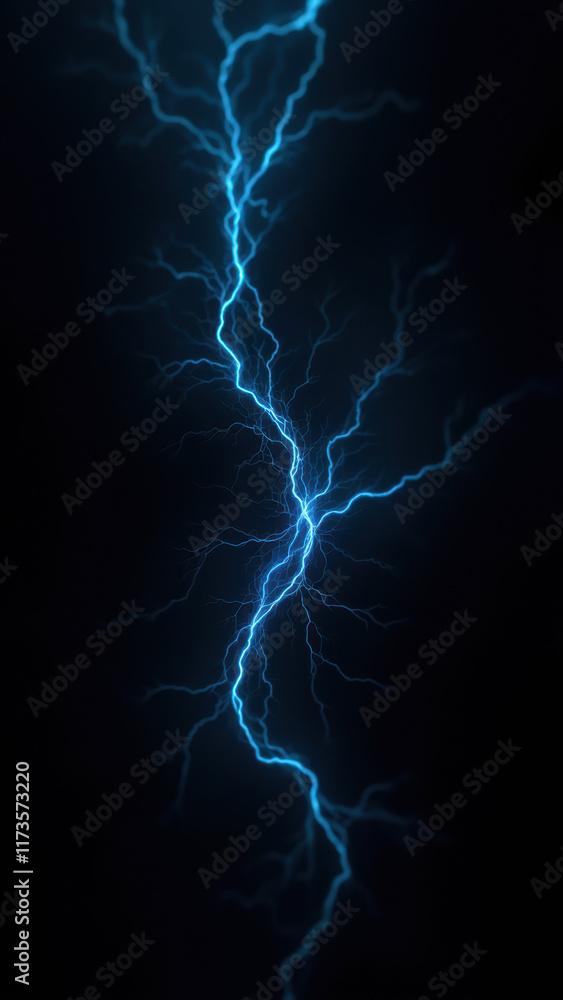 Image of an electric bolt with AI overlay Stock Illustration | Adobe Stock