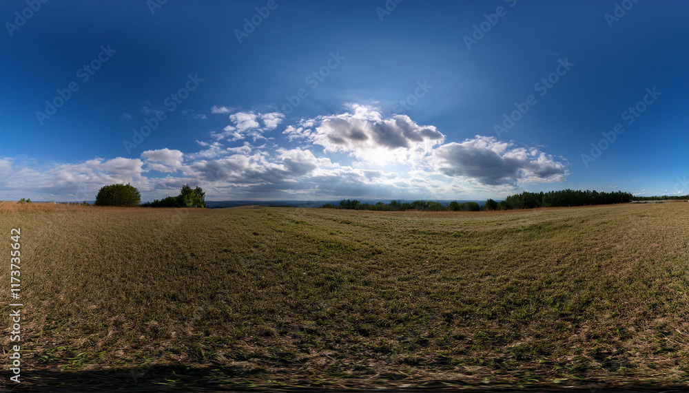 hdri anime natural sky equirectangular panorama m Stock Photo | Adobe Stock