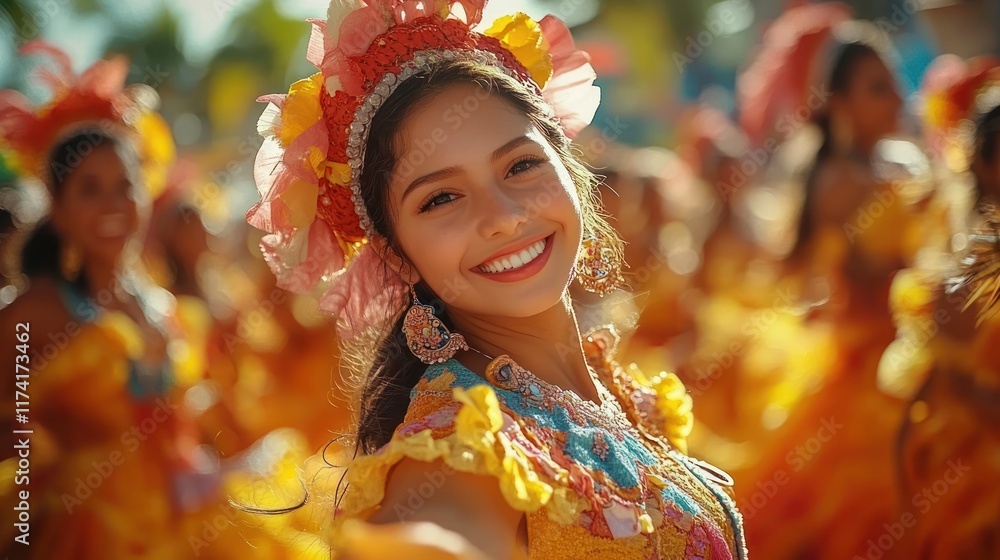 Colorful Celebration of Sinulog Festival with Traditional Filipino ...