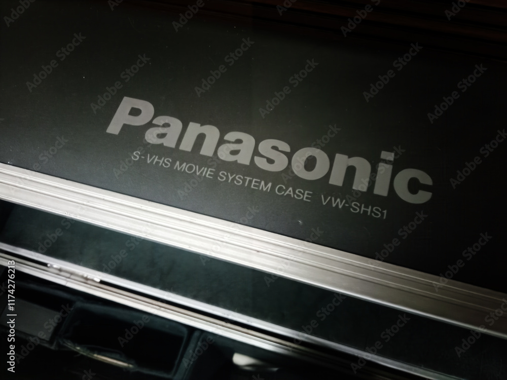 Panasonic S-VHS Movie System Case VW-SHS1 Stock Photo | Adobe Stock