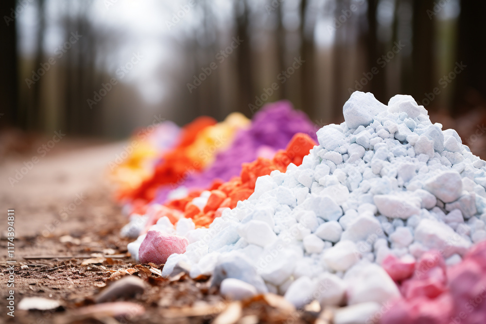 White soil, with its boundless potential and untrodden path, symbolizes ...