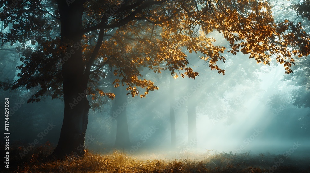 Airy fog effects adding depth to a shadowy textured background Stock ...