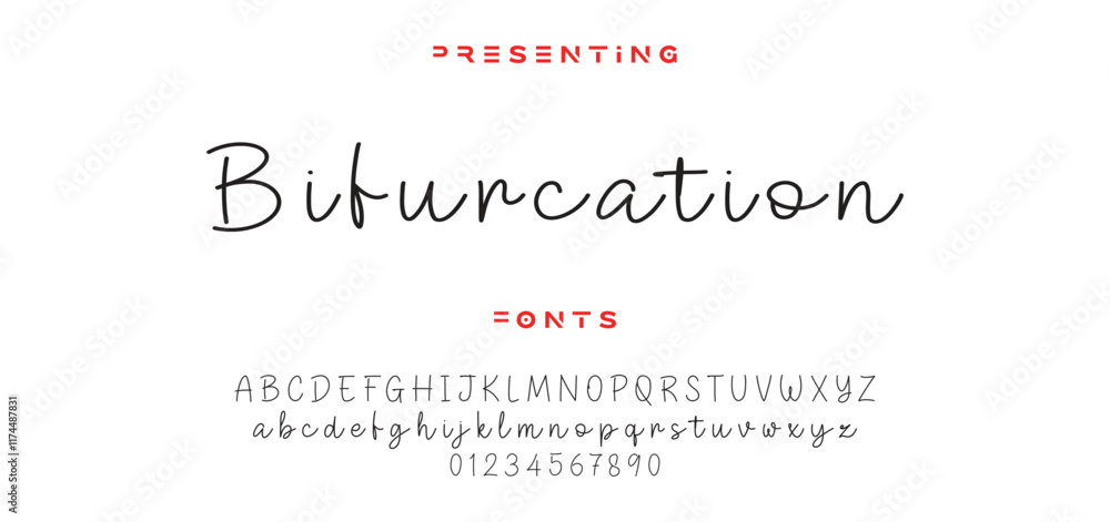 Hand drawn vector alphabet. Modern monoline signature script font. Elegant Signature Font. Best ...