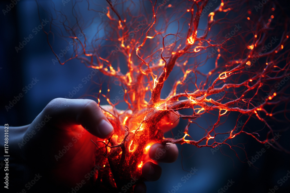 lightning bolt displays stunningly intricate branching patterns a ...