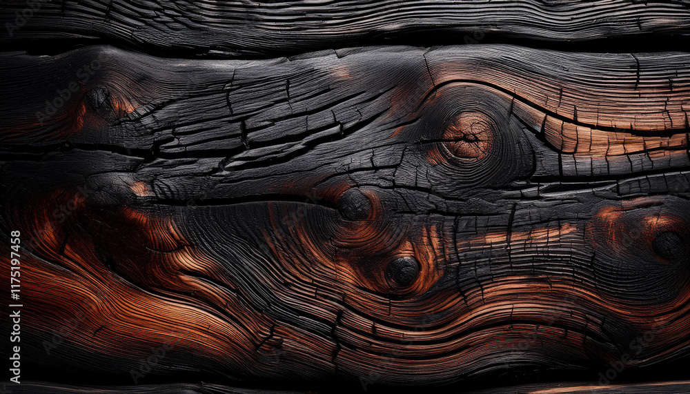charred wood texture with dark burnt patterns rustic and natural ...