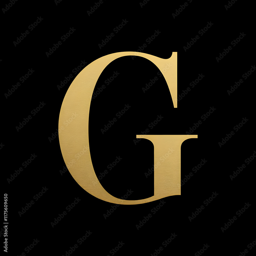 golden font letter G, Designing of Alphabet G golden color isolated on ...