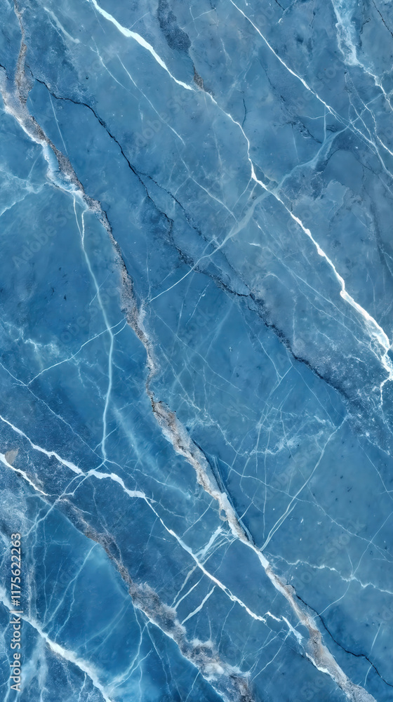 Rich blue marble texture with soft white and gray veins. Ideal for ...