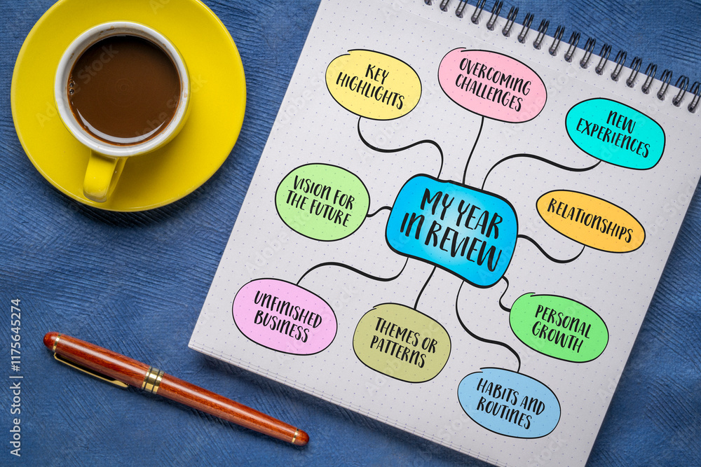 My year in review, a personal reflection on the past year, capturing ...