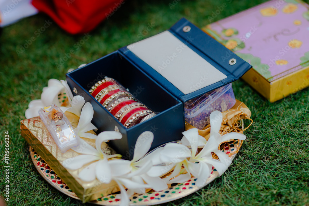 Chooda Ceremony in Indian Wedding | Traditional Bridal Bangle Ritual ...