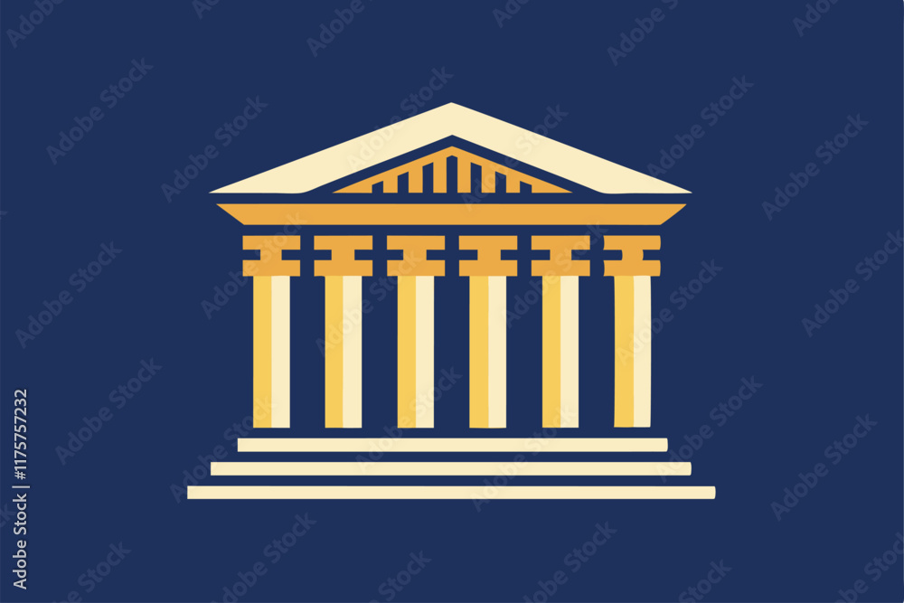 Artistic interpretation of the Acropolis showcasing its iconic ...