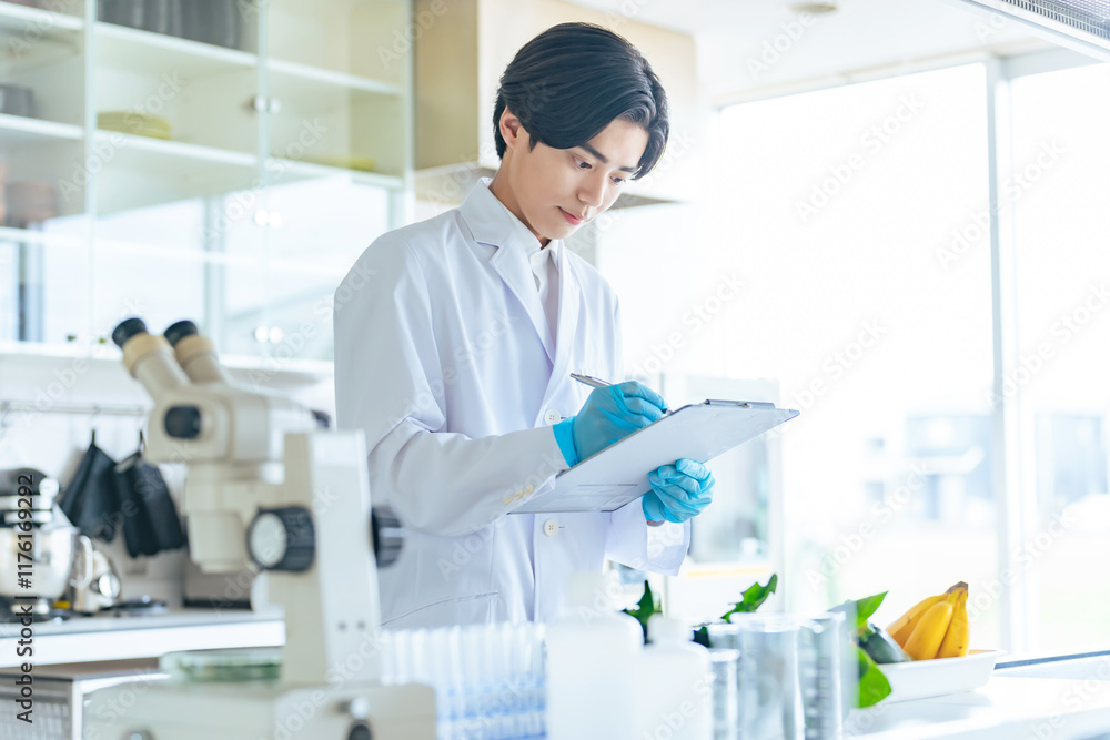 nutritionist, research, investigation, man, scientist, cooking, school ...