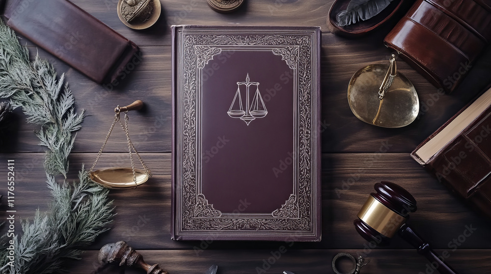 Ilustración de Stock Notary office, lawyer and law firm icons ...