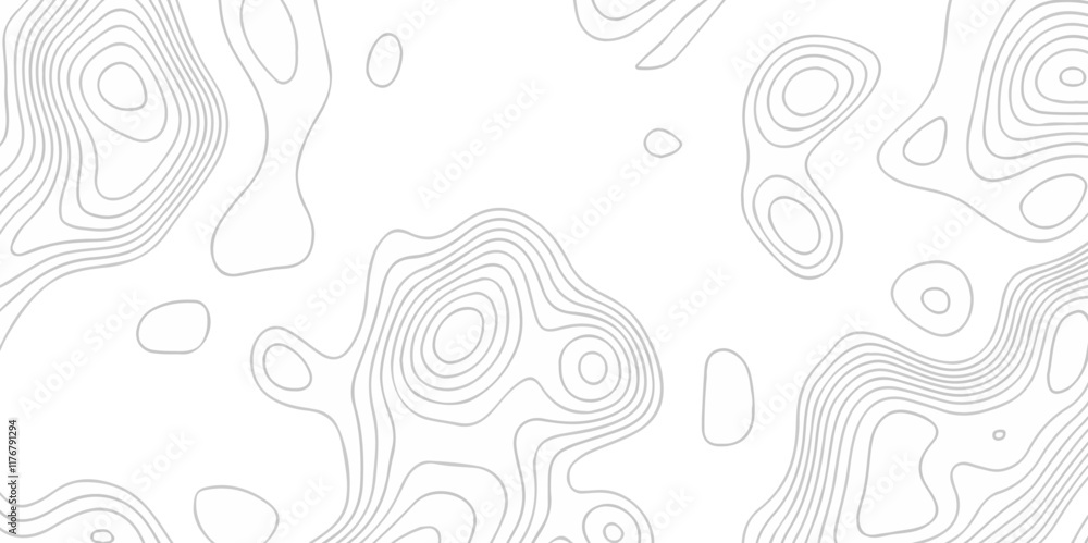 Topographic map background geographic line map with elevation ...