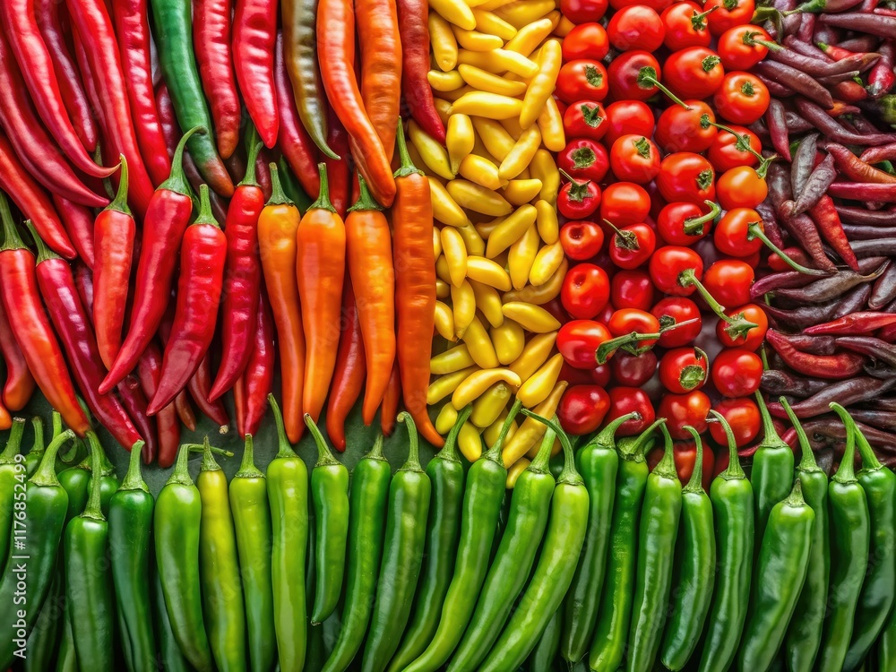 Visual guide to pepper heat: Scoville units, chili color chart, and a ...