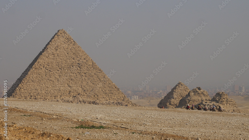 pyramide, Égypte, Gizeh, Sphinx, pharaon, antiquité, archéologie ...