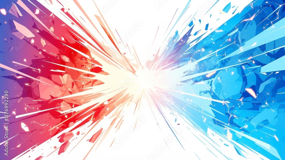 Dynamic Motion Effects, A vibrant collection of comic book style speed ...