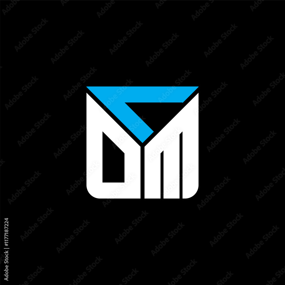 CDM letter logo creative design with vector graphic, CDM simple and ...