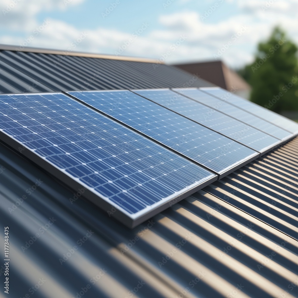 Solar panels coexisting with nature, solar energy captured in photos ...