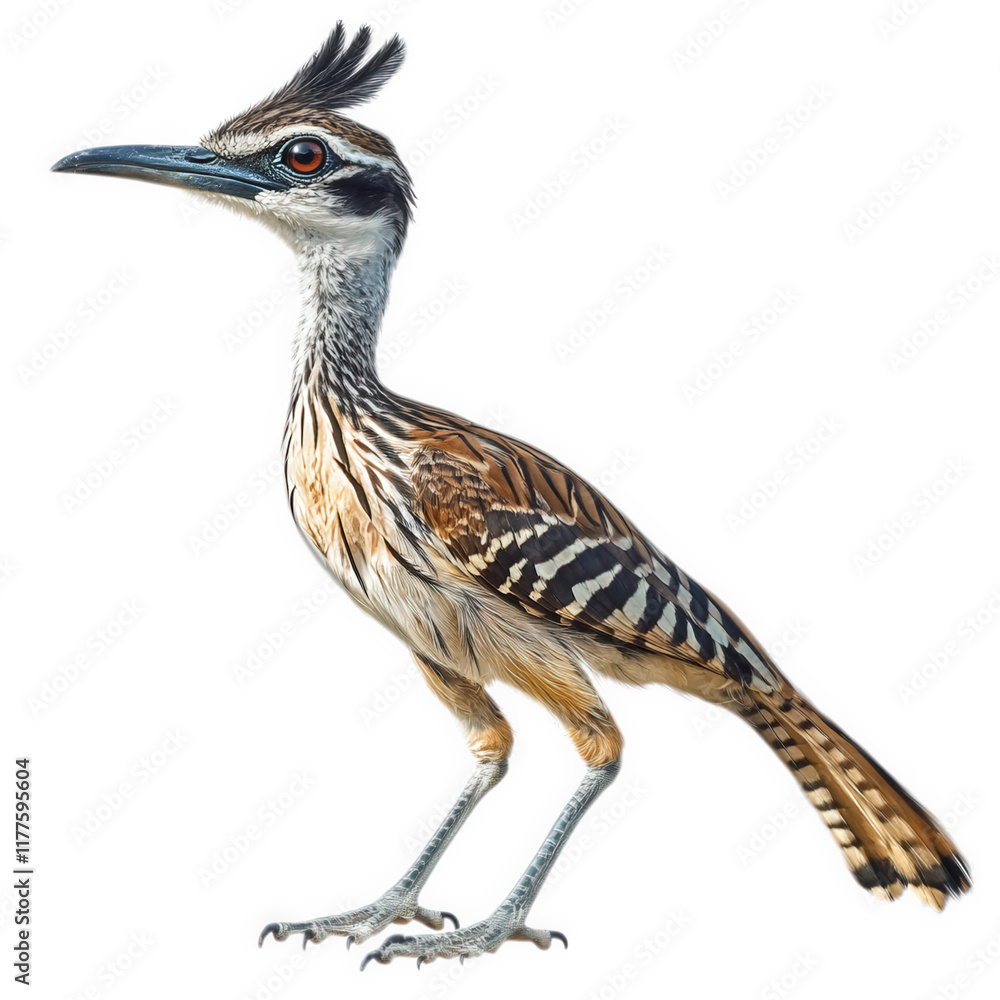 a detailed illustration of a bird known for its unique appearance ...