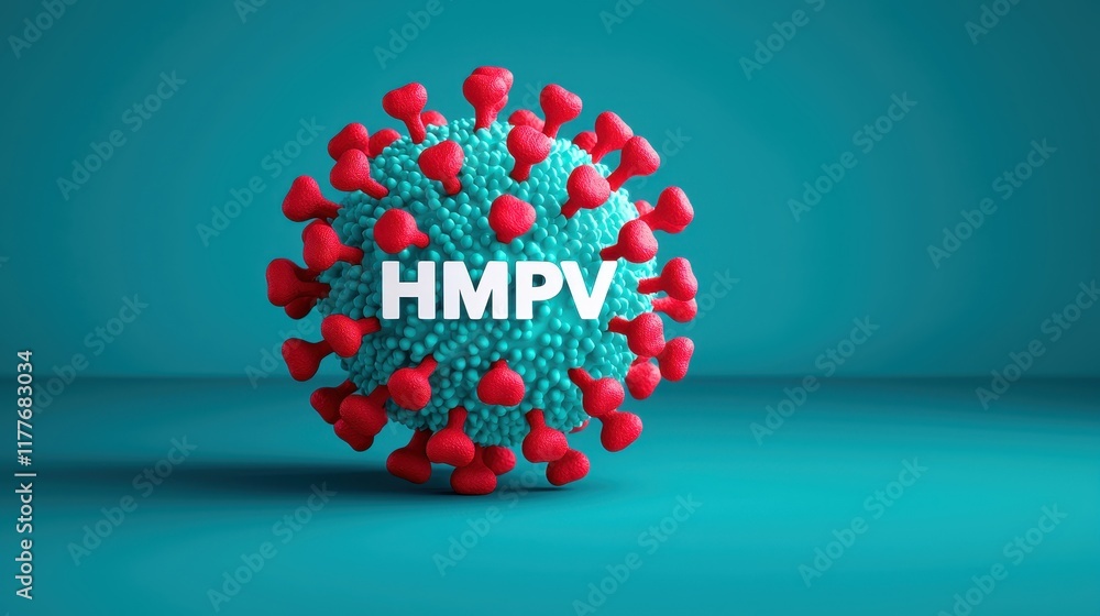 Detailed Illustration of Human Metapneumovirus Structure. Human ...