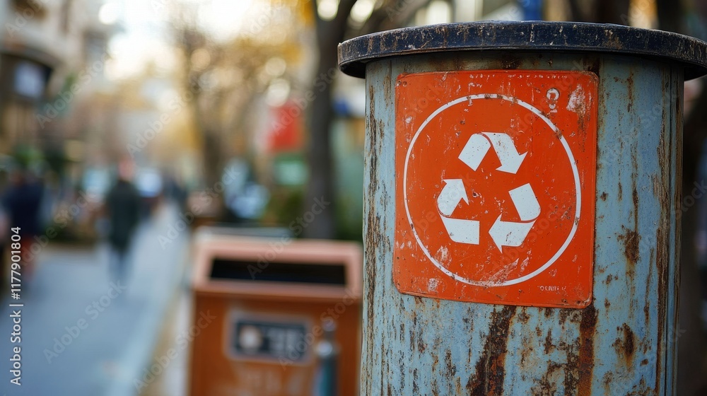 Round sign prohibiting littering. Keep clean icon, sticker or poster ...