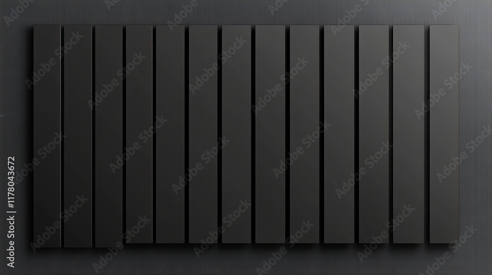 Shadow strips, realistic lines overlay effect isolated on transparent ...