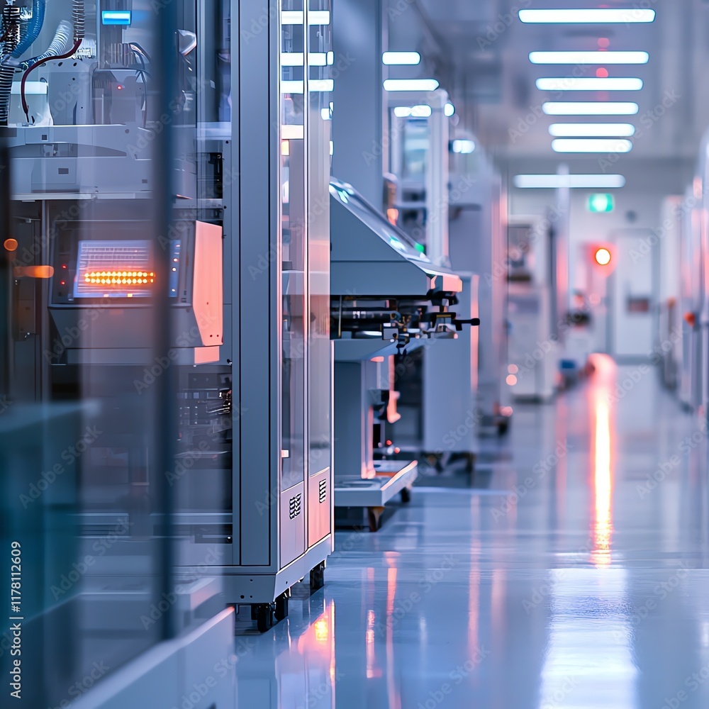 Advanced semiconductor manufacturing facility, plasma etching chambers ...