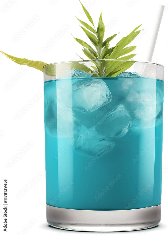 Tropical Storm Cocktail Turquoise Blue Island breeze turquoise blue ...