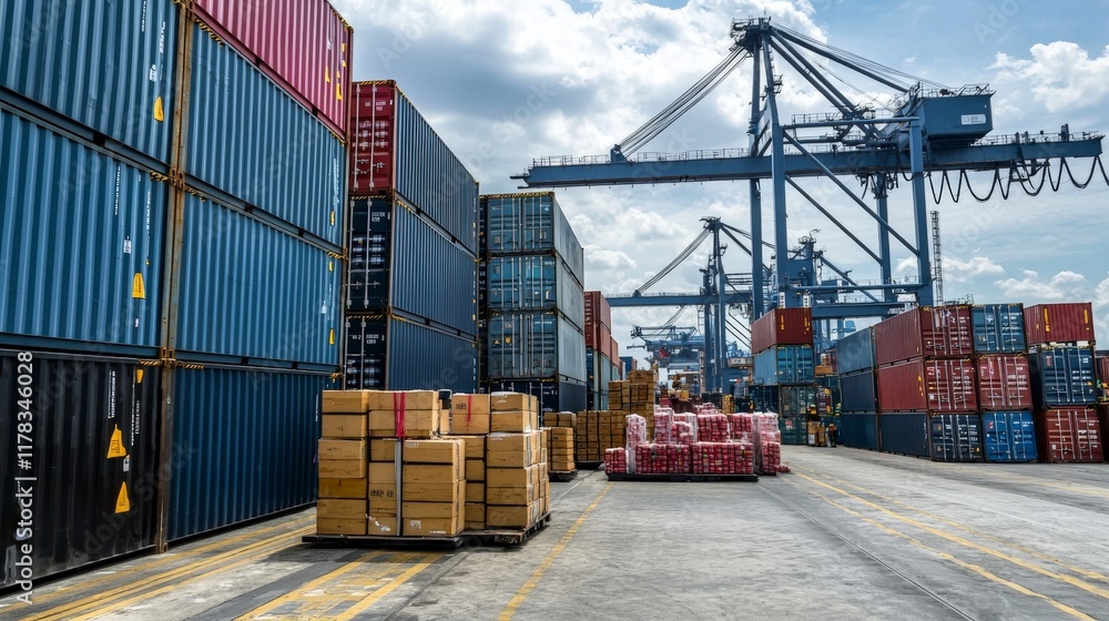 Freight operations and management cfs container freight station ...