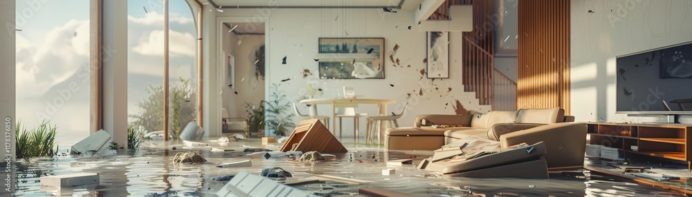 Showcase the consequences of natural disasters with detailed 3D ...