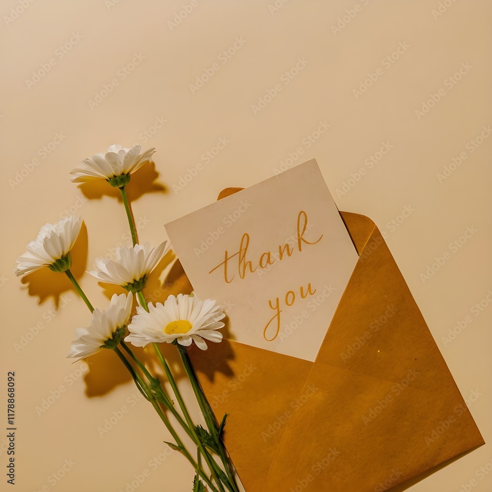 Elegant and Heartfelt Thank You Card Design.Beautiful, Thanks giving ...