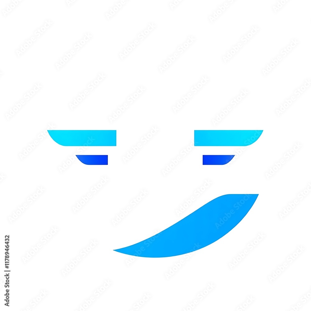 Smug Face Emoji: A playful and slightly arrogant emoticon with a smirk ...