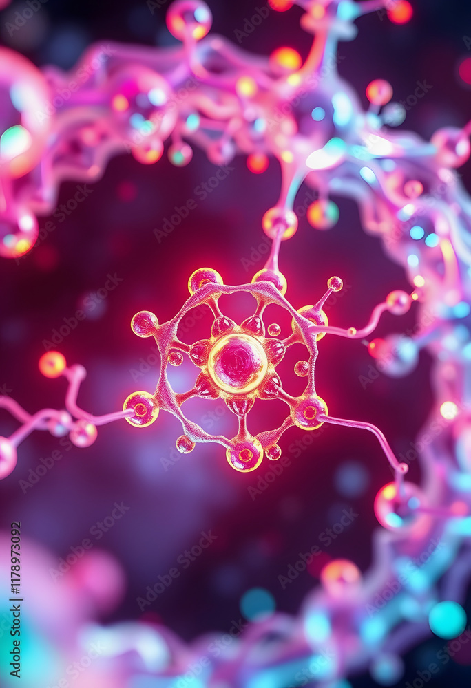 Stunning 3D of the Krebs Cycle s Captivating Molecular Patterns and ...